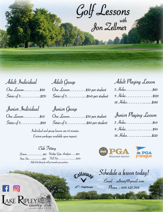 Golf | Lake Ripley Country Club